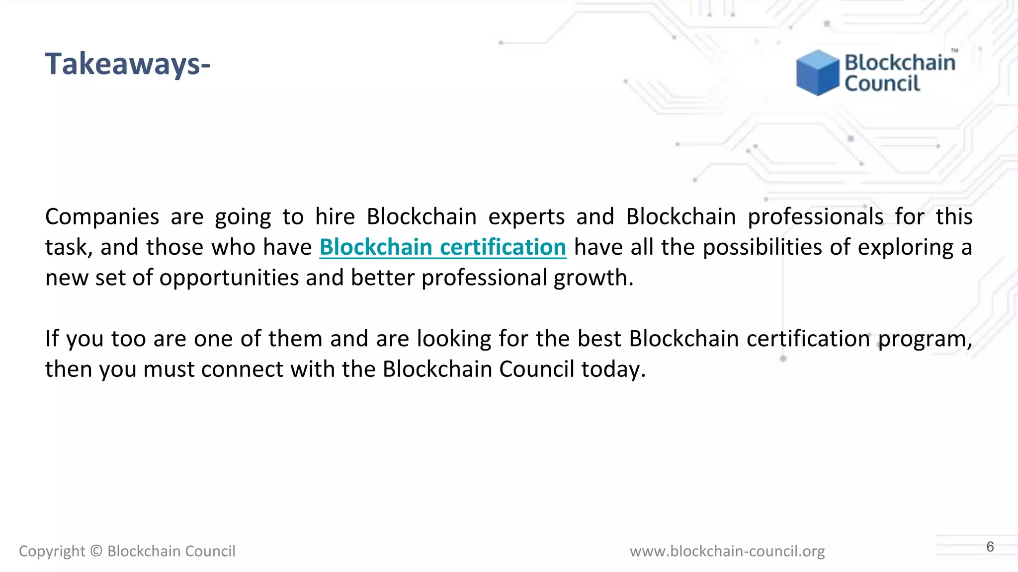 5 main principles of blockchain technology | PPT