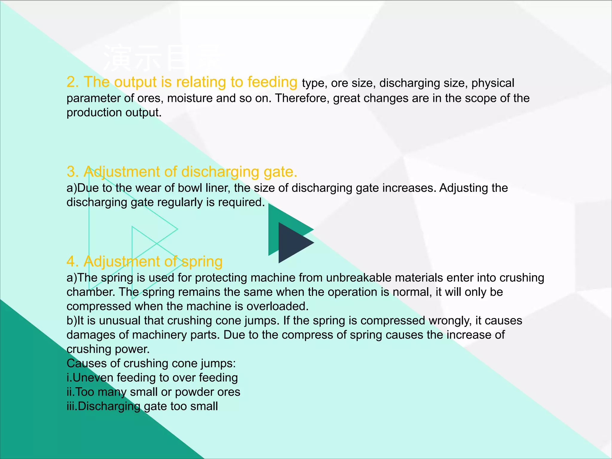 maintenance of spring cone crusher pdf | PDF