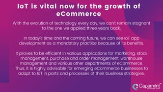5 Major Benefits of IoT Technology in E-Commerce Industry | PDF