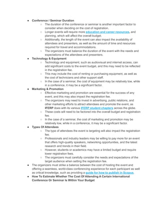 5 major difference between conference and seminar | IFERP | PDF