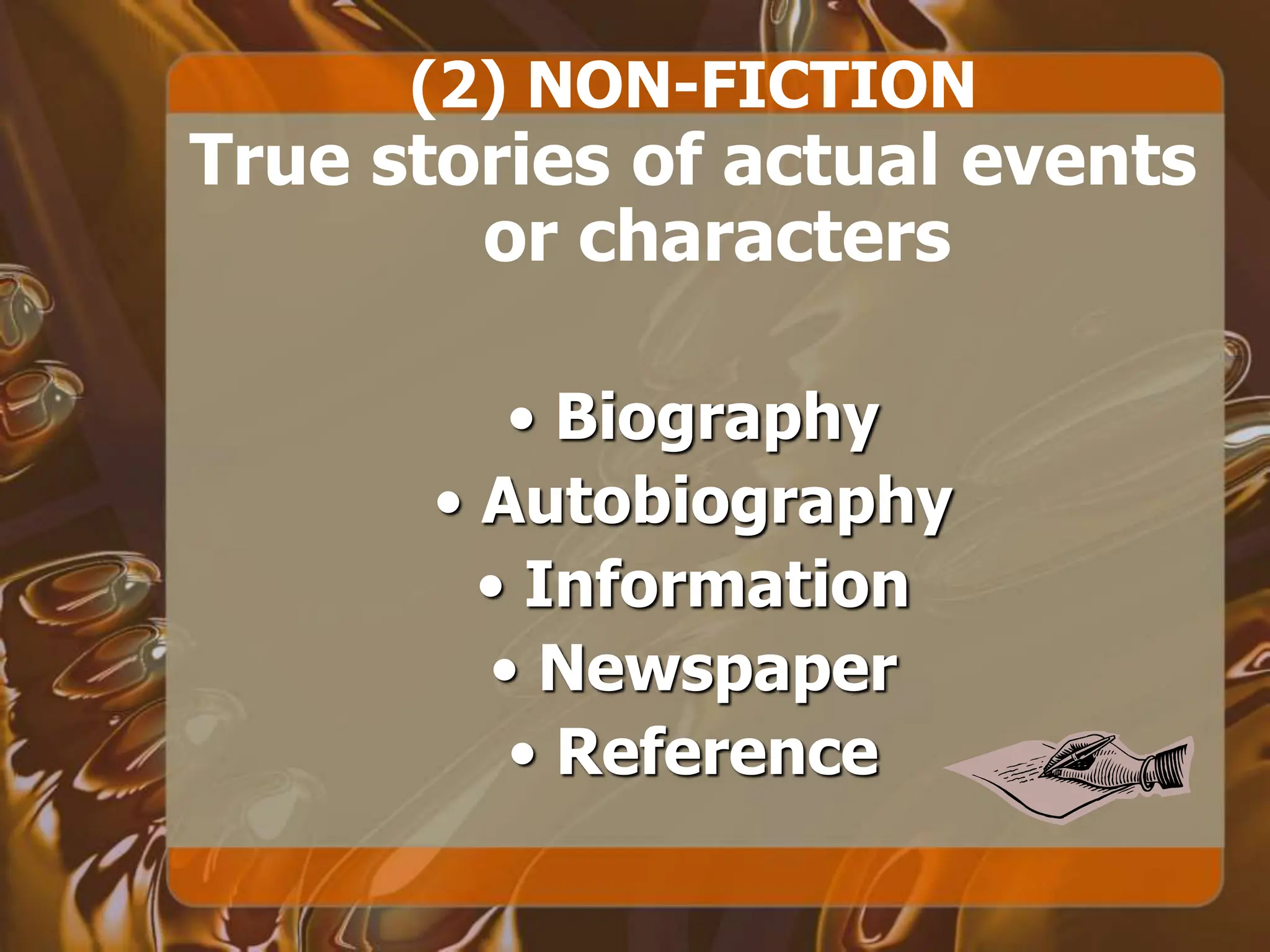 5 MAJOR GENRES OF LITERATURE - 21st century literature | PPT