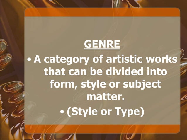 5 MAJOR GENRES OF LITERATURE - 21st century literature | PPT