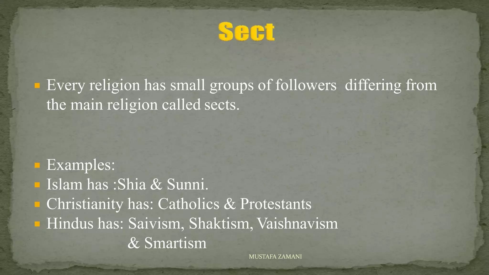 5 major religions of the wold explained with its impacts on society | PPT