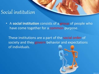 5 major social institutions | PPTX