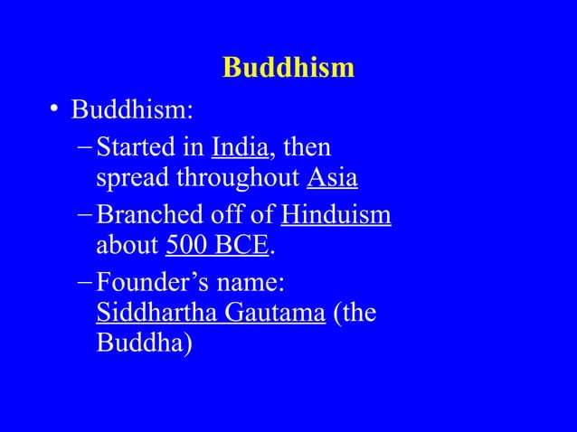 5 Major World Religions across the world | PPT