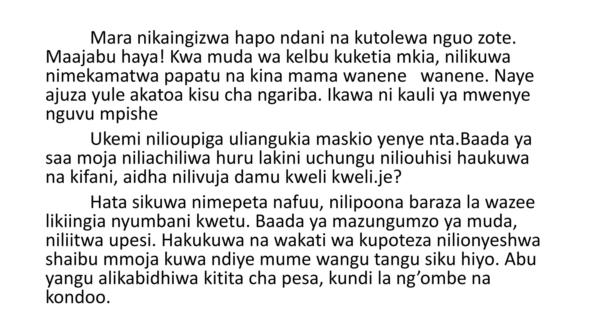 5 Majukumu ya kijinsia.pptx CBC FOR GRADE 8 | PPTX