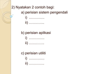 5 maksud dan jenis perisian | PPTX
