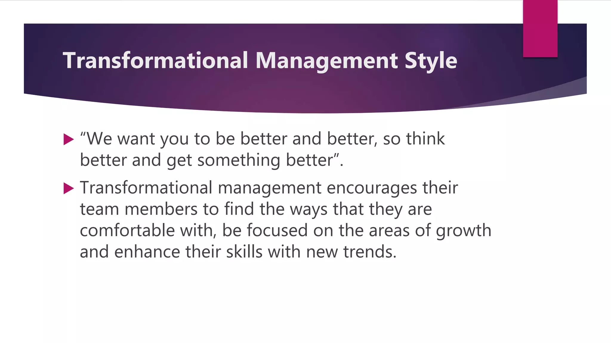 5 styles of management | PPTX