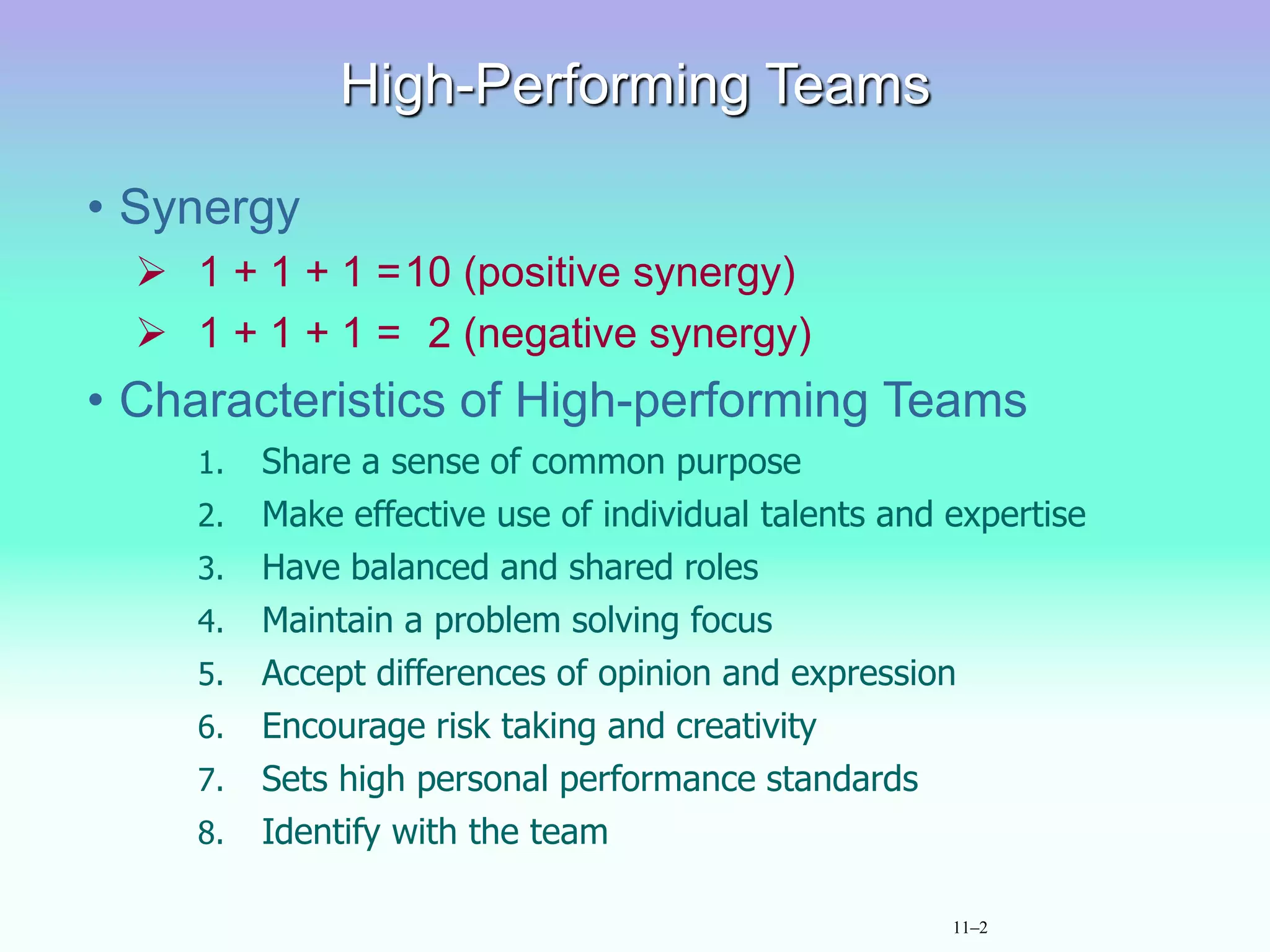 5 managing project teams | PPT