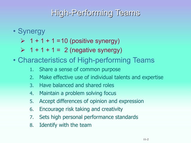 5 managing project teams | PPT
