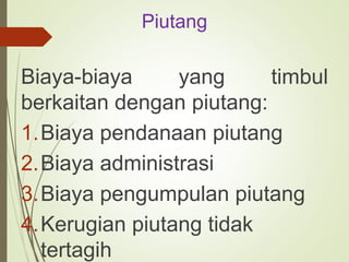 5 manajemen piutang | PPT