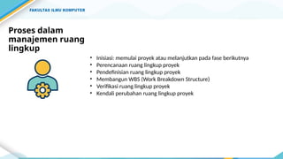 Materi ke Dua dari Manajemen Proyek Teknologi Informasi | Manajemen ...