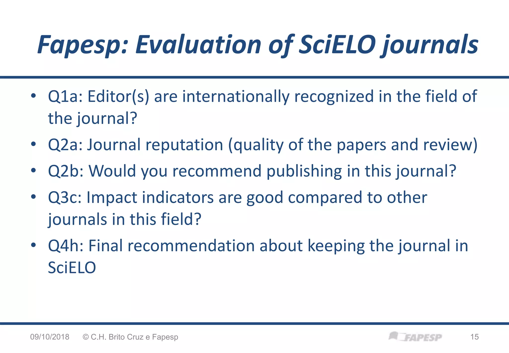 Mary-Anne Van Sluys - Open Science: quality control, transparency ...