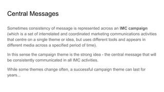 IMC Advertising Message Strategies | PPTX