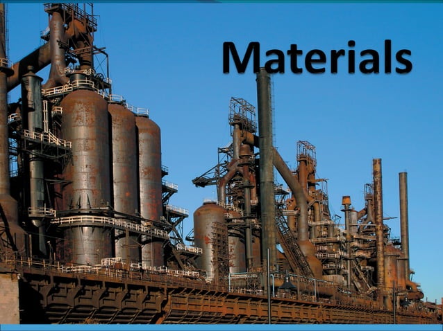 Mechanical Technology Grade 12 Chapter 5 Materials | PPT | Chemistry ...