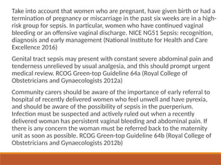 maternal sepsis,obstetric Emergency, Management.pptx
