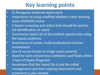 maternal sepsis,obstetric Emergency, Management.pptx