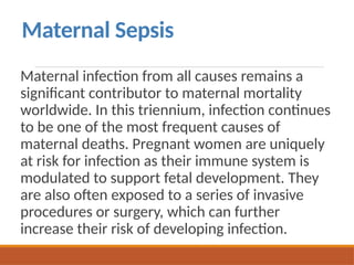 maternal sepsis,obstetric Emergency, Management.pptx