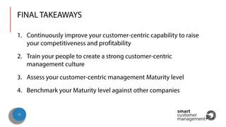 5 Maturity Levels For Customer-Centered Organizations | PPT