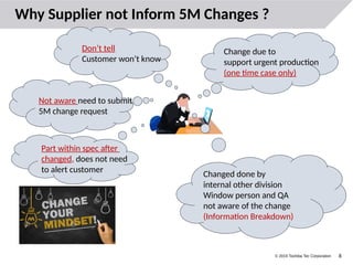 5M CHANGE TRAINING in manufacturing .pptx