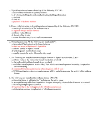 5 MCQs (Multiple Choice Questions) - thyroid 2009.doc