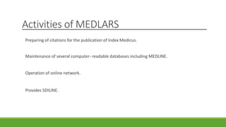 5 Medline & Medlars.pptx