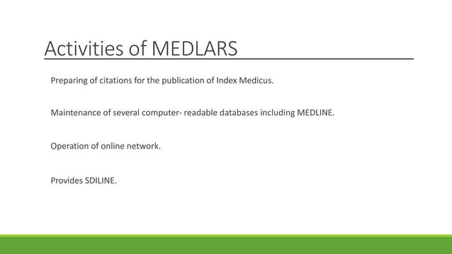 5 Medline & Medlars.pptx