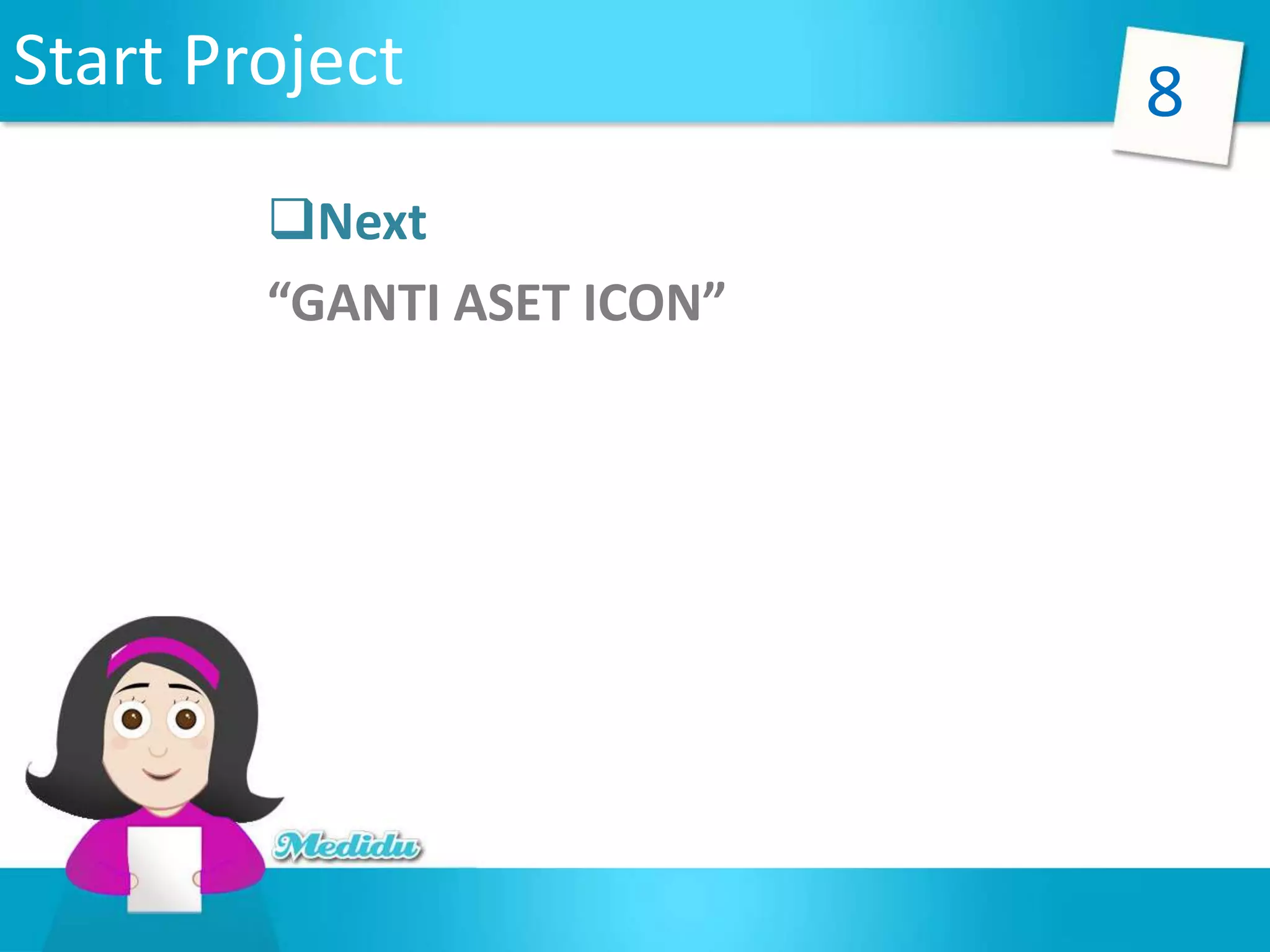 5 mengganti aset background | PPTX