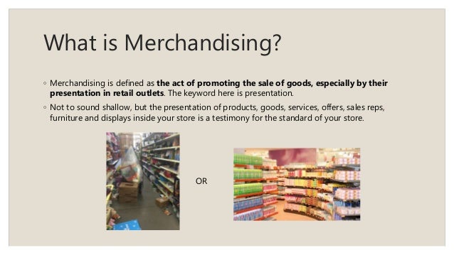 5 merchandising basics