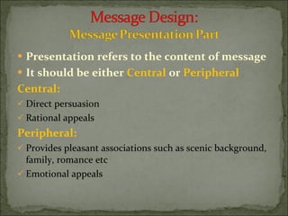 Message Deisgn & Development | PPT
