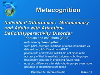 5 metacognition ii | PPT | Educational Assessment | Education
