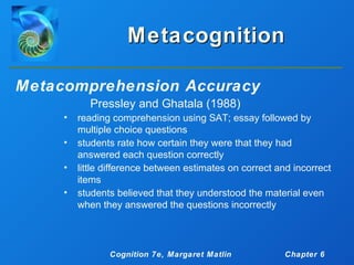 5 metacognition ii | PPT | Educational Assessment | Education