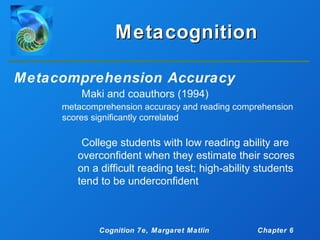 5 metacognition ii | PPT | Educational Assessment | Education