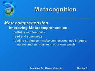 5 metacognition ii | PPT | Educational Assessment | Education