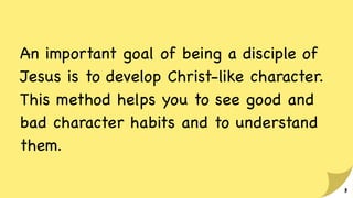 Bible Study Methods—#3 character study | PDF