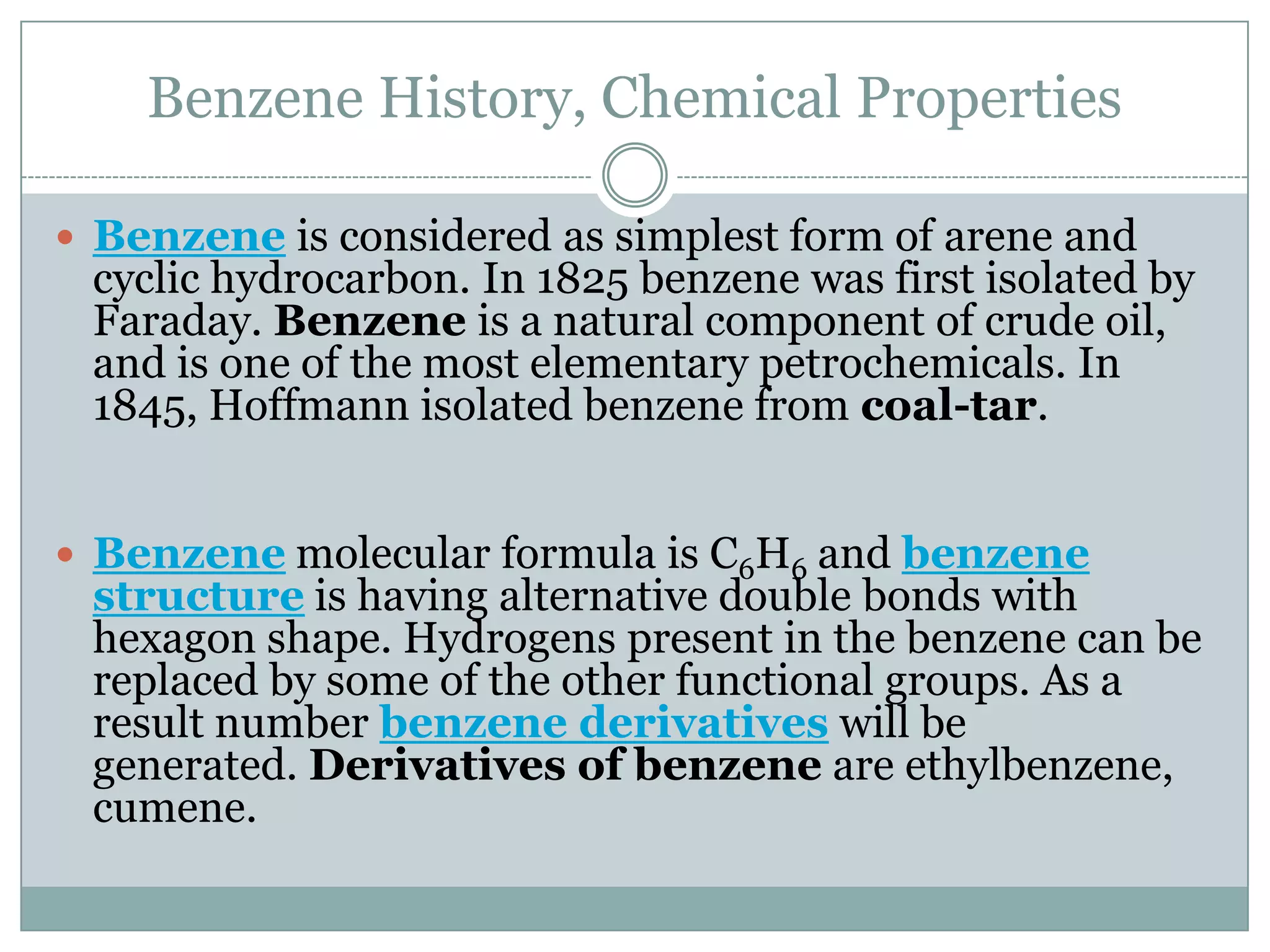 5 methods of preparing benzene | PPTX