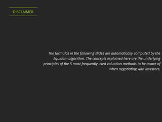 Startup Valuation: 5 Methods | PDF