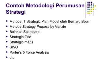 5 metode perumusan strategi | PPT