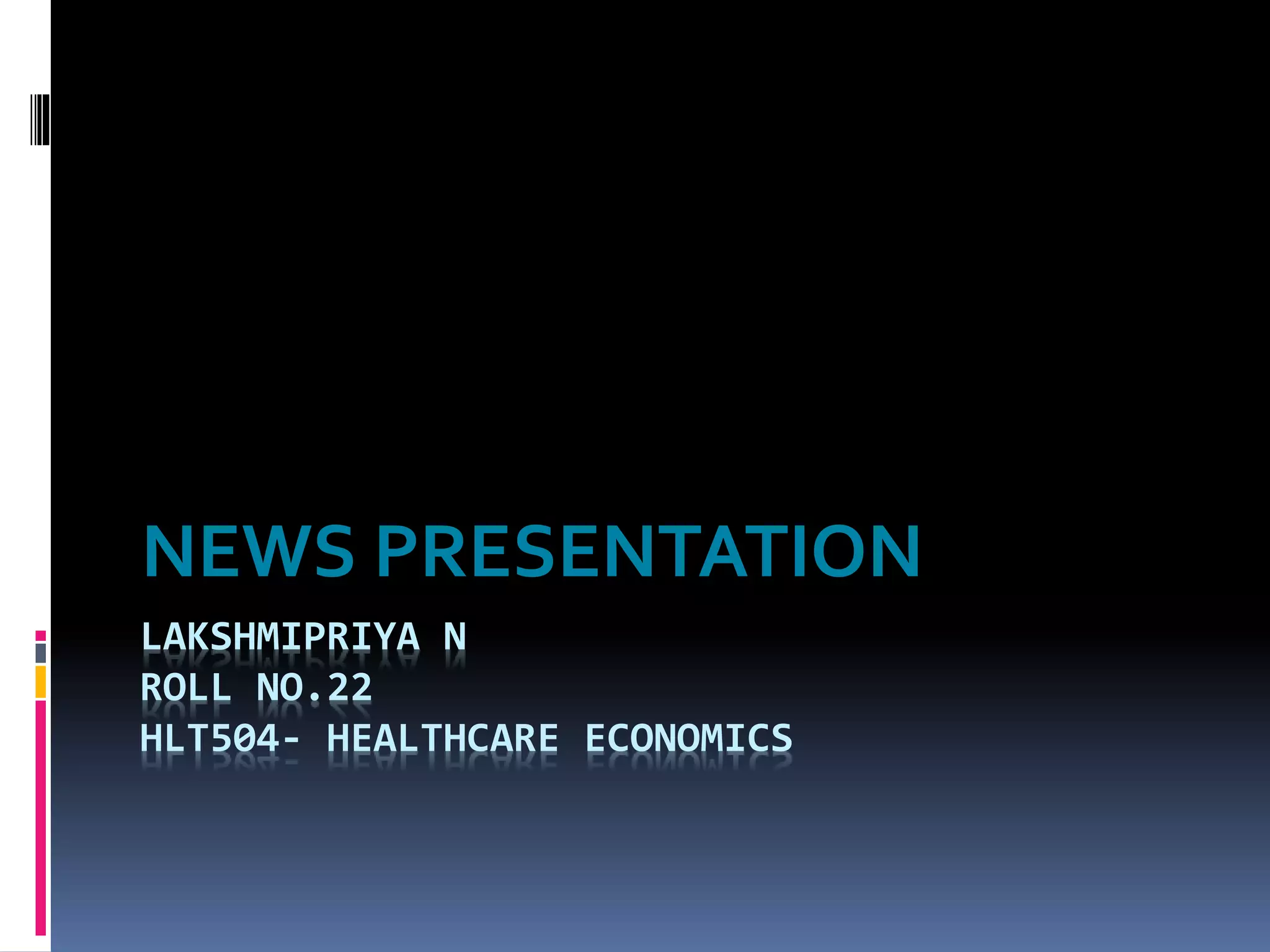 75th NSSO highlights in healthcare | PPTX