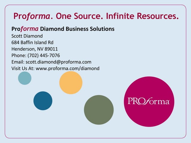Welcome to Proforma | PPT