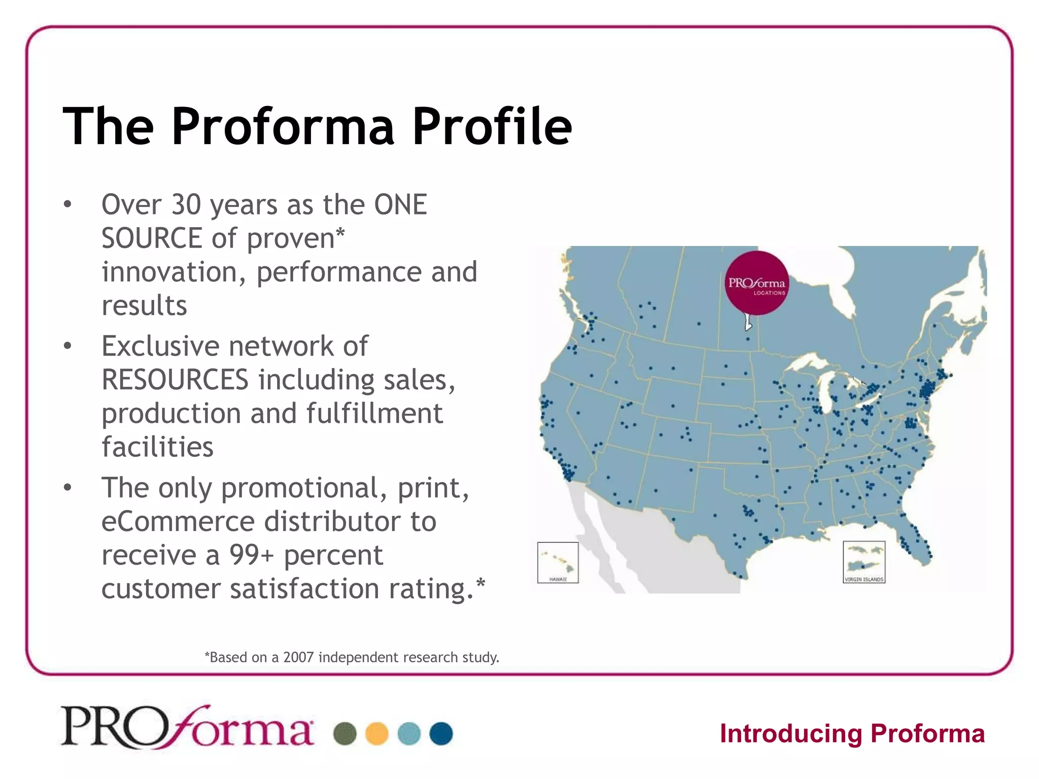 Proforma Introduction | PPT