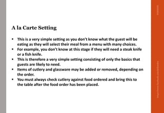 Restaurant Preparation | PDF