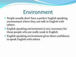 5 Mistakes – Why you are not able to learn English speaking | PDF