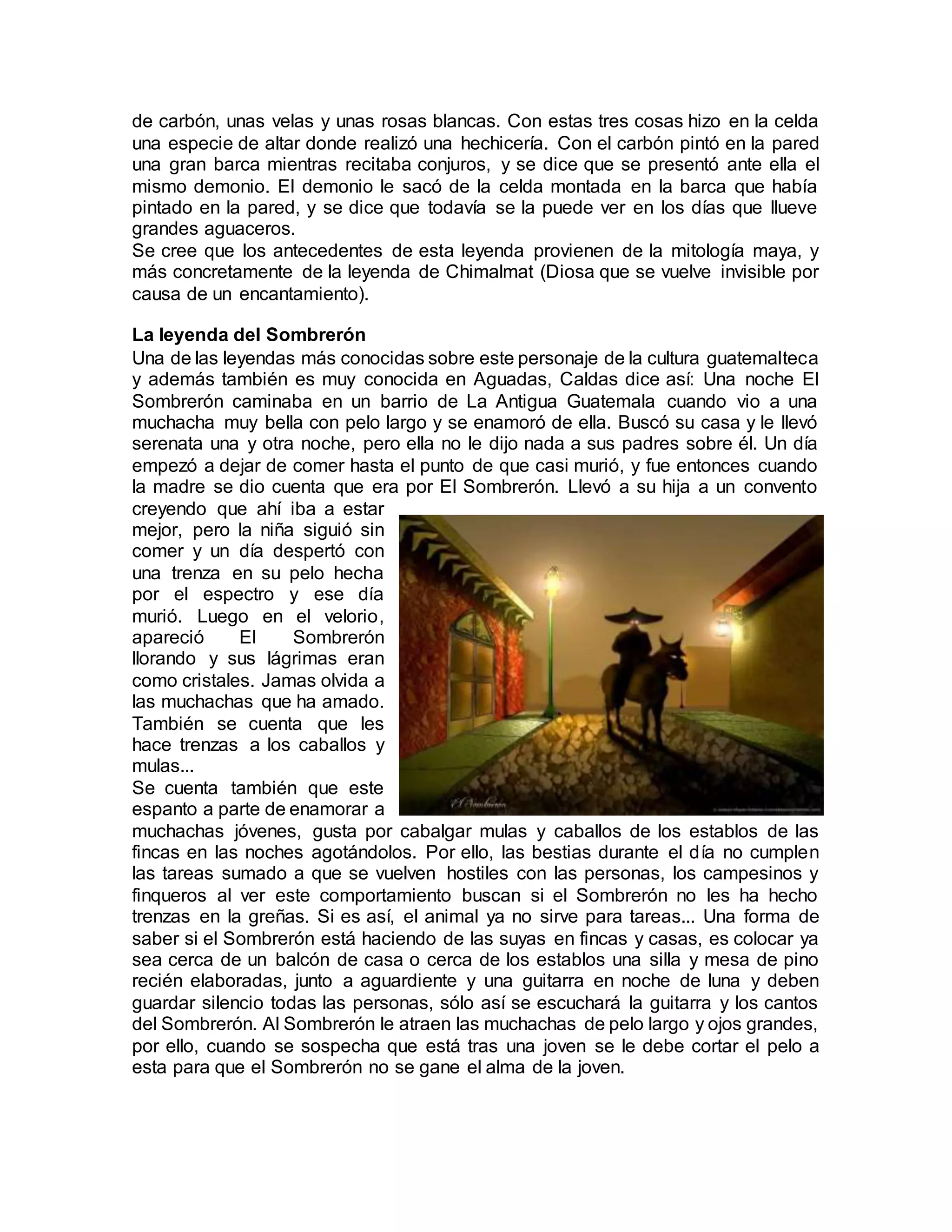 5 mitos 5 leyendas 5 fabulas 5 cuentos | DOCX