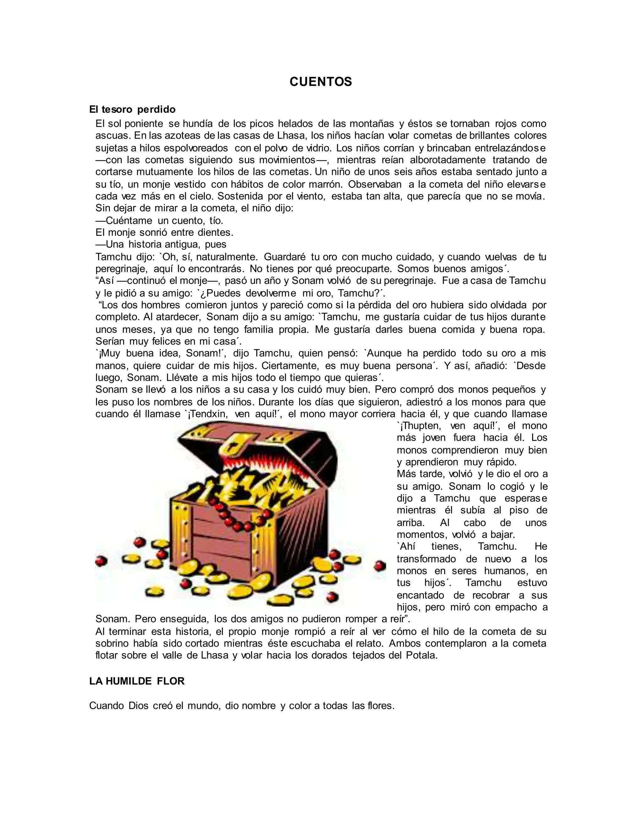 5 mitos 5 leyendas 5 fabulas 5 cuentos | DOCX