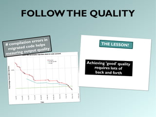 5M lines of code migration | ODP | Programming Languages | Computing