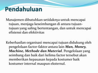 5 m (man, material, method, | PPTX