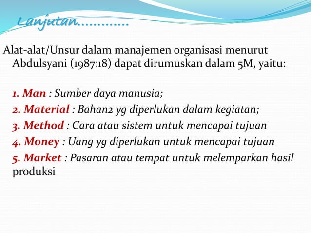 5 m (man, material, method, | PPTX