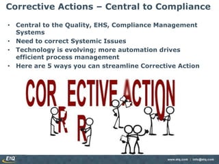 5 Things to Look for in Corrective Action Software Solutions | PPTX ...