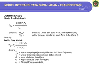 (5) Model Interaksi Tata Guna Lahan - Transportasi 34 (1).pdf | Free ...